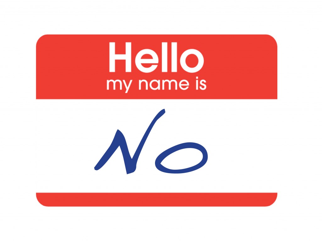 Get to know how to say 'No'
